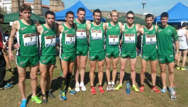 Meritorio séptimo puesto de la selección andaluza de atletismo con la ...